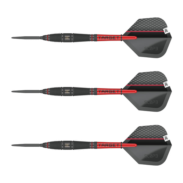 TARGET - Scope SP03 Swiss Point Steel Tip Darts - 90% Tungsten - 21g