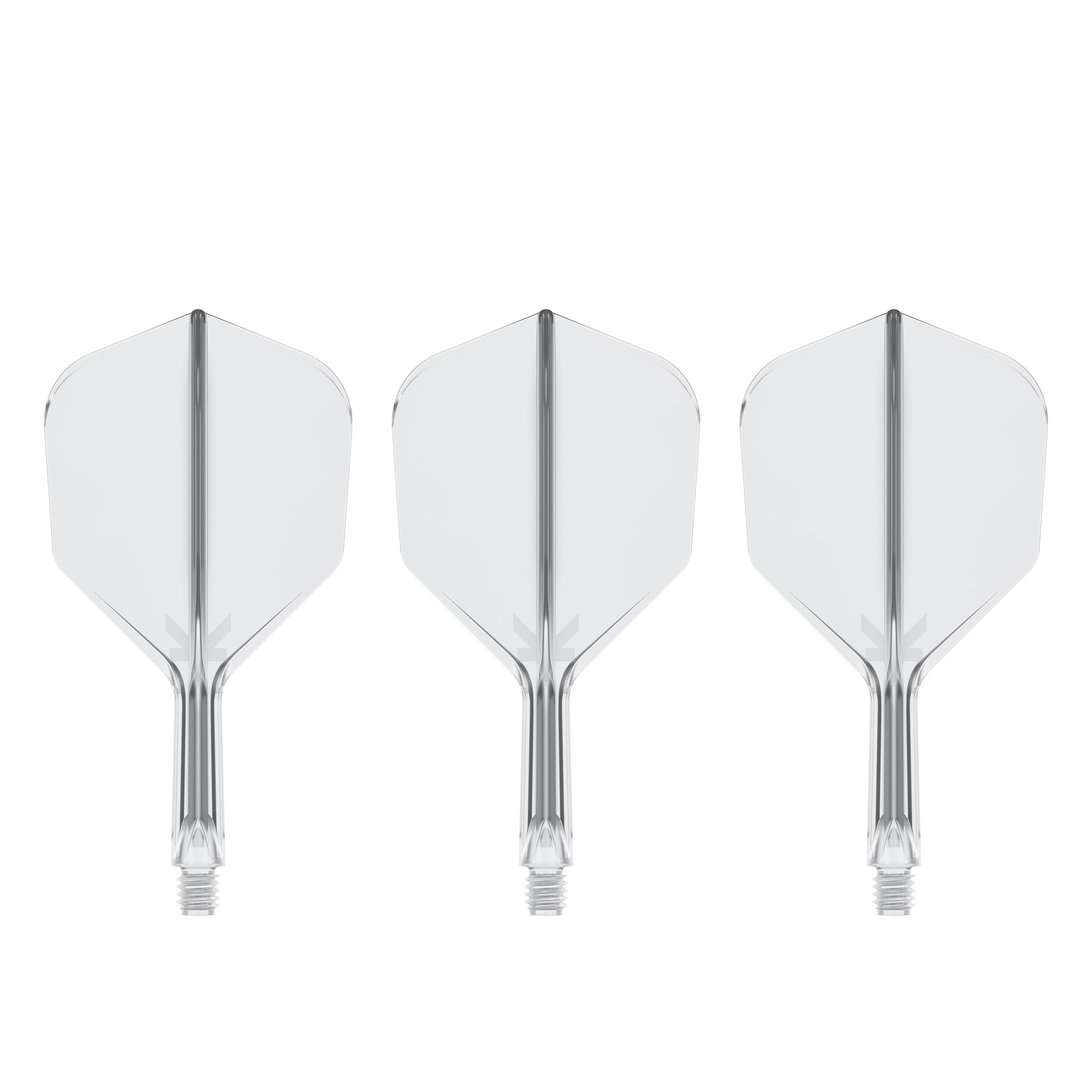 TARGET - K-FLEX All-In-One Moulded Flights NO6 Size - CLEAR