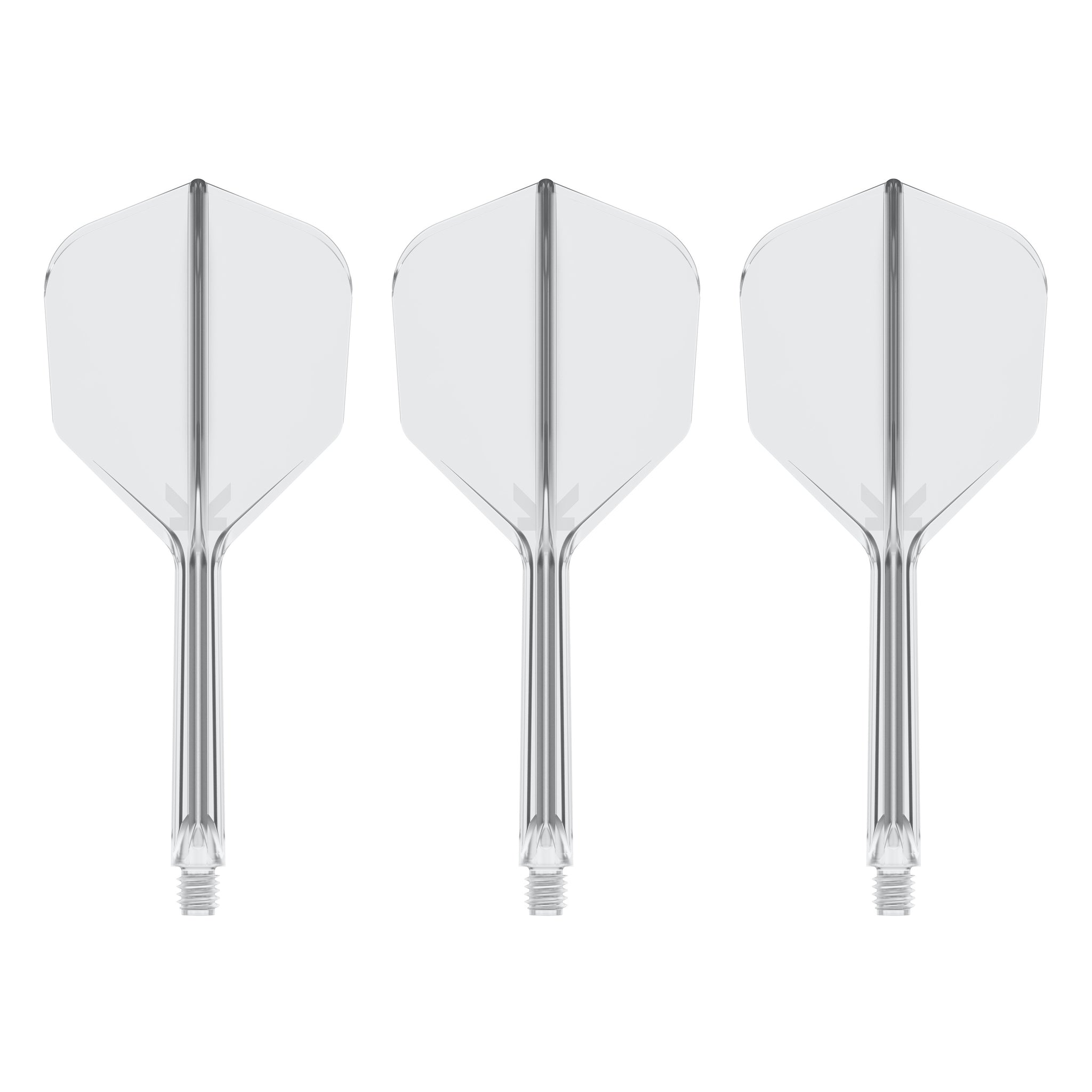 TARGET - K-FLEX All-In-One Moulded Flights NO6 Size - CLEAR