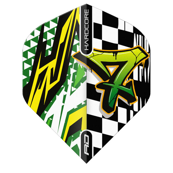 RED DRAGON - Falcon GT7 Hardcore XT Dart Flights - Standard Shape