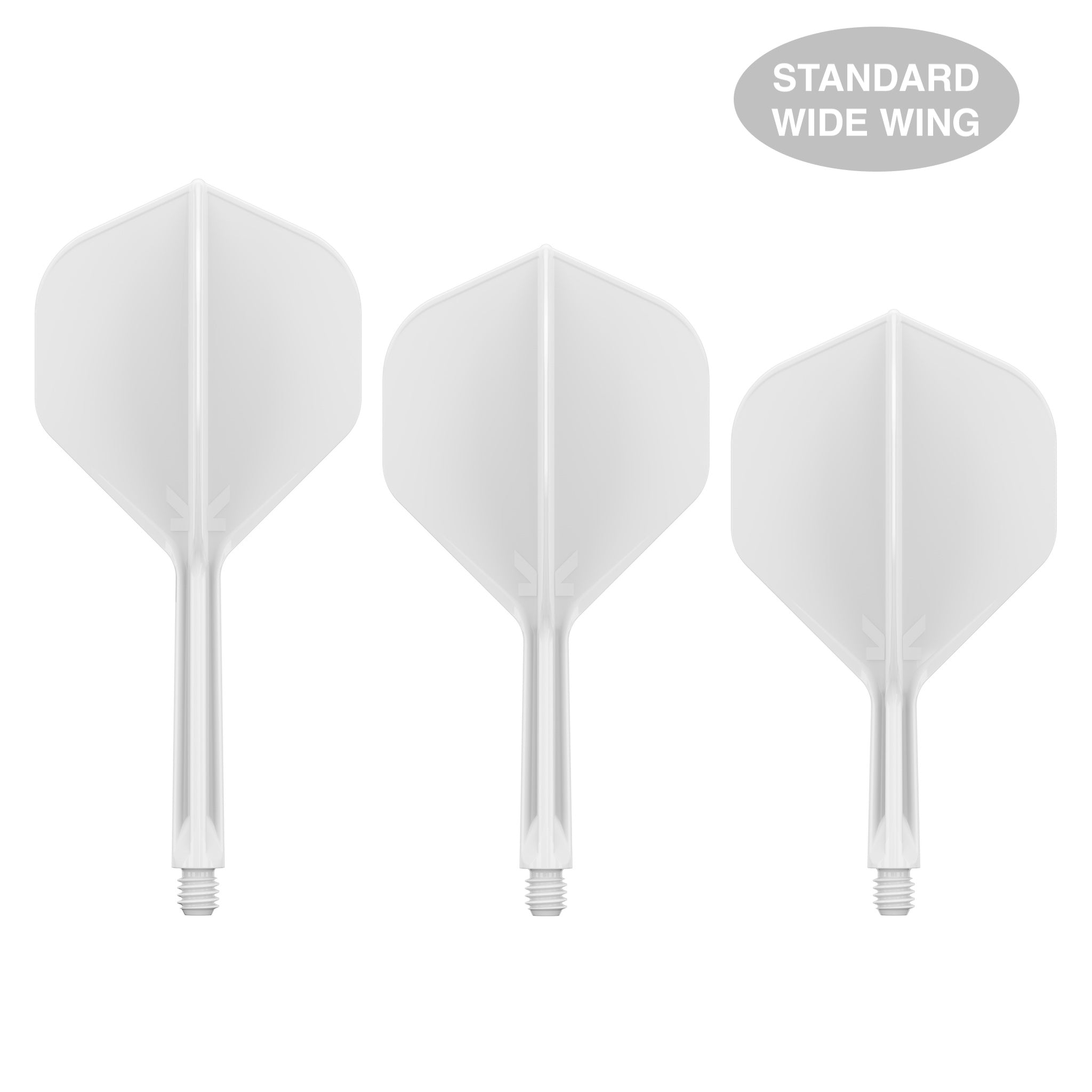 TARGET - K-FLEX All-In-One Moulded Flights NO2 Size - WHITE