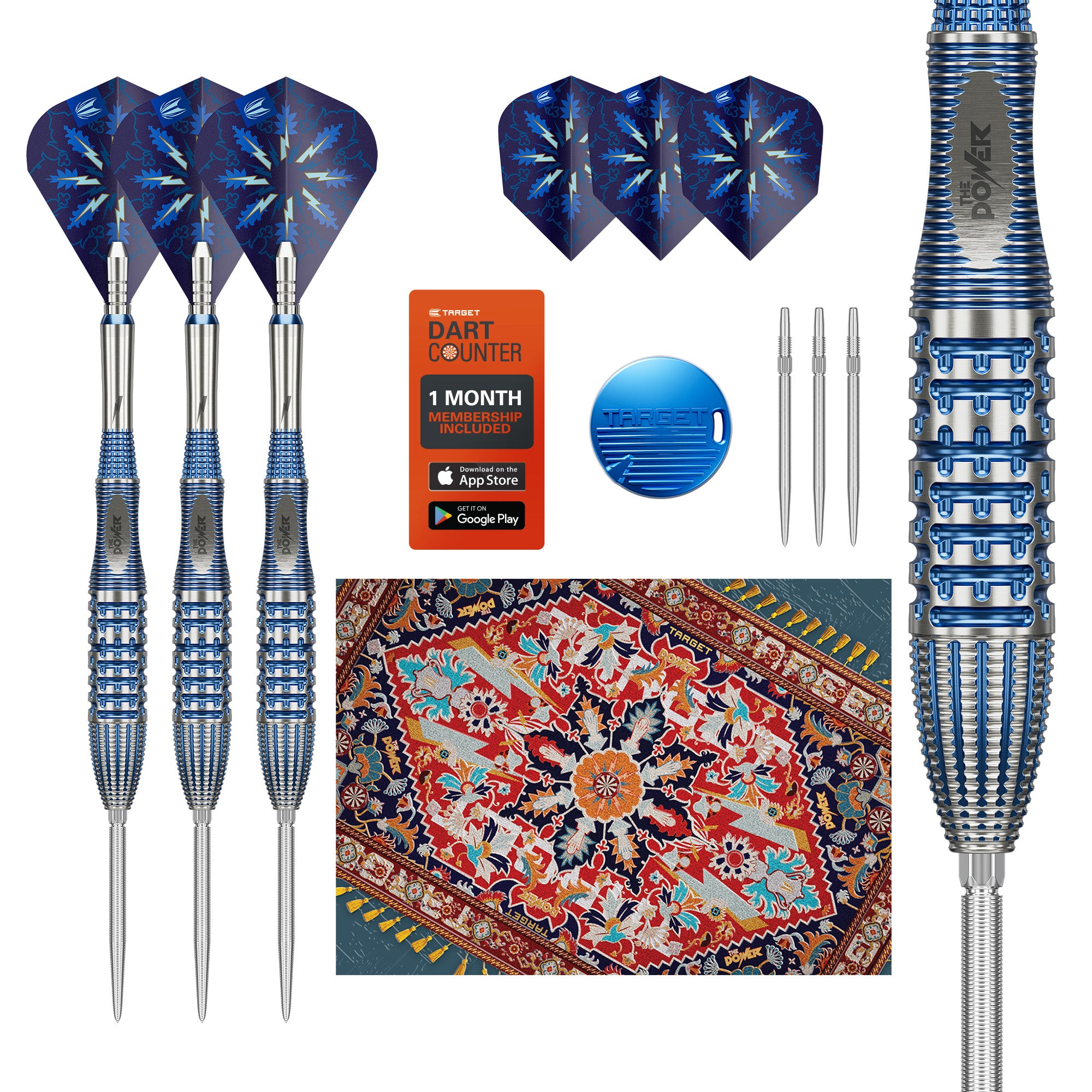 TARGET - 26g - Phil Taylor GX2 - Steel Tip Swiss Point - 95% Tungsten