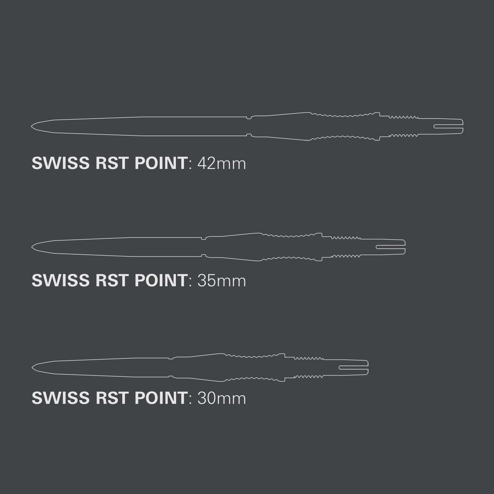TARGET - Signature Swiss Point RST - 30mm / 35mm / 42mm