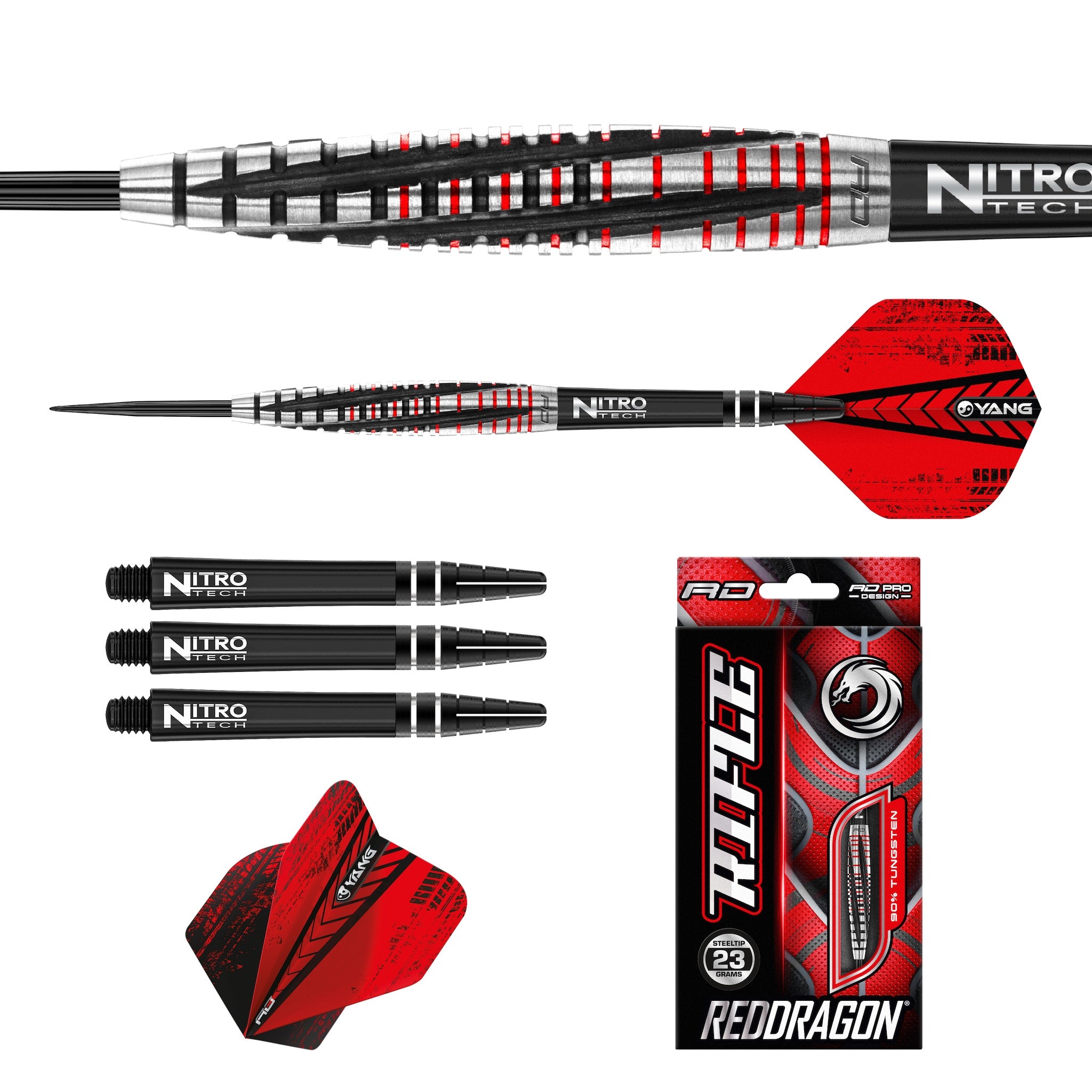 RED DRAGON - Rifle Darts - 90% Tungsten - 23g