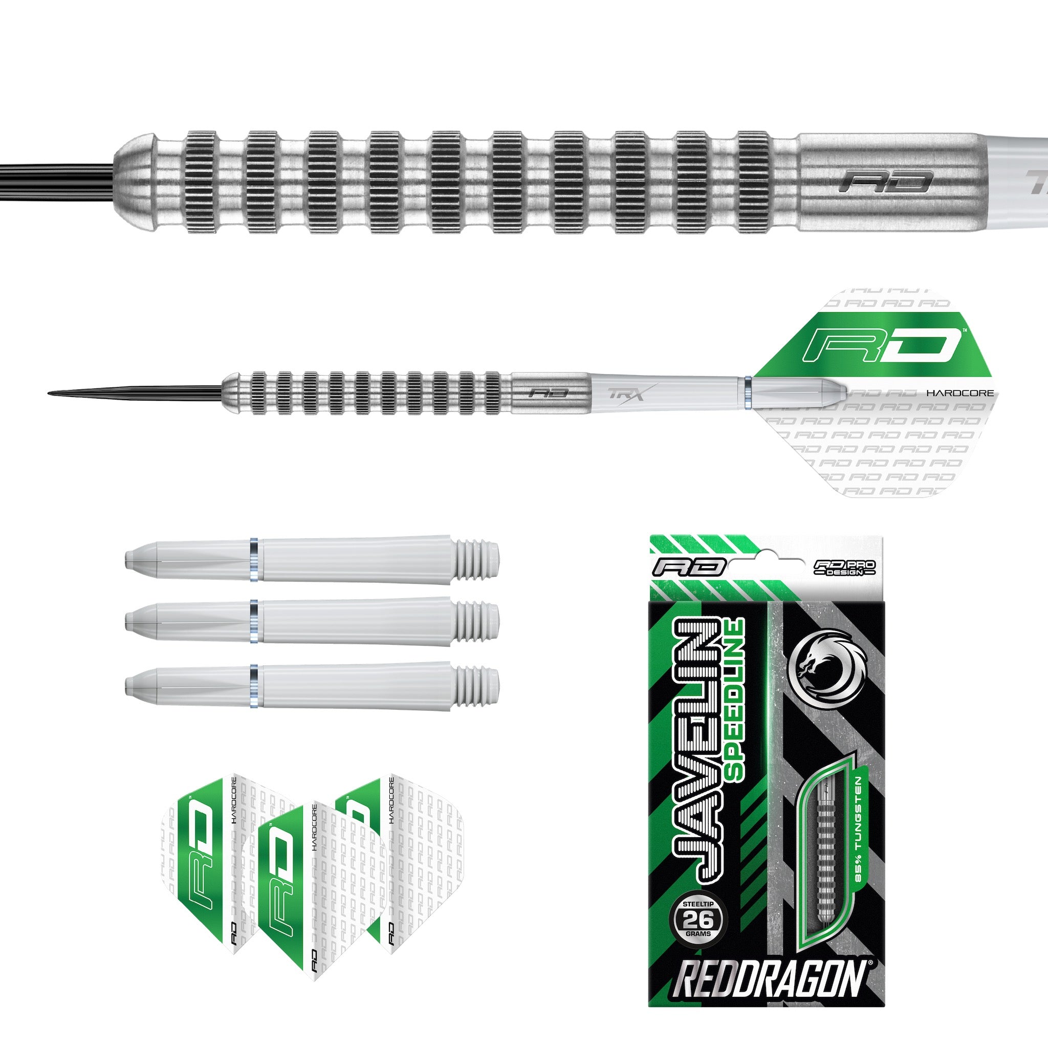 RED DRAGON - Javelin Speedline Darts - 85% Tungsten - 26g