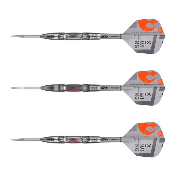 TARGET x STAR WARS - 22g - X WING - Steel Tip Swiss Point - 90% Tungst