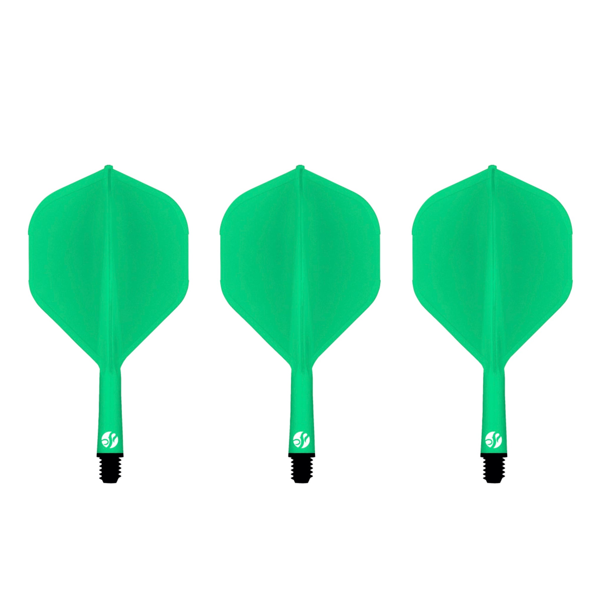 SHOT - FLIGHT DECK - ONE PIECE Dart and Flight System - GREEN