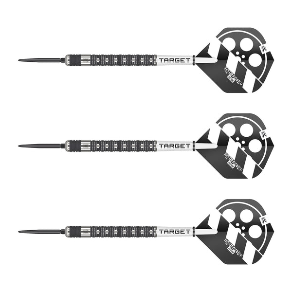 TARGET - Chris Dobey Hollywood Action Steel Tip Darts - 90% Tungsten