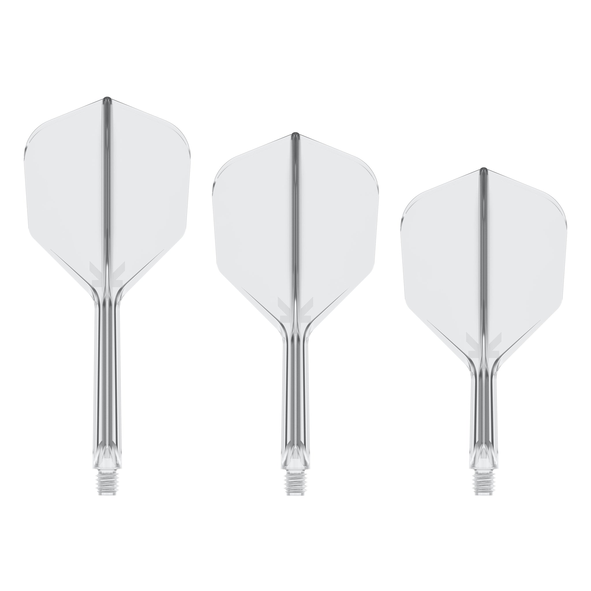 TARGET - K-FLEX All-In-One Moulded Flights NO6 Size - CLEAR