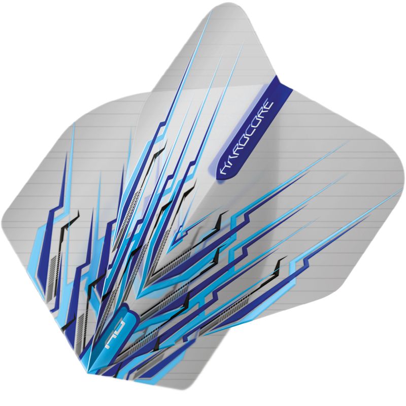 RED DRAGON - Hardcore Blue Mohawk Dart Flights