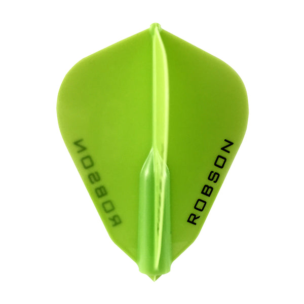 ROBSON - Plus Dart Flights F Shape - GREEN