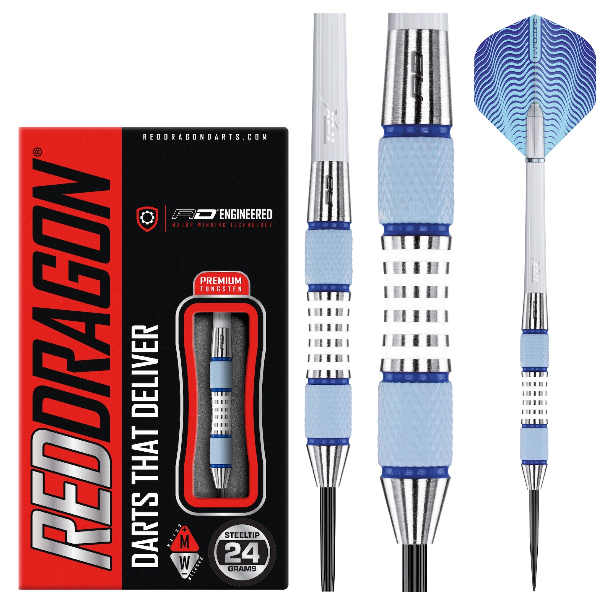 RED DRAGON - Stag Darts - 85% Tungsten - 24g