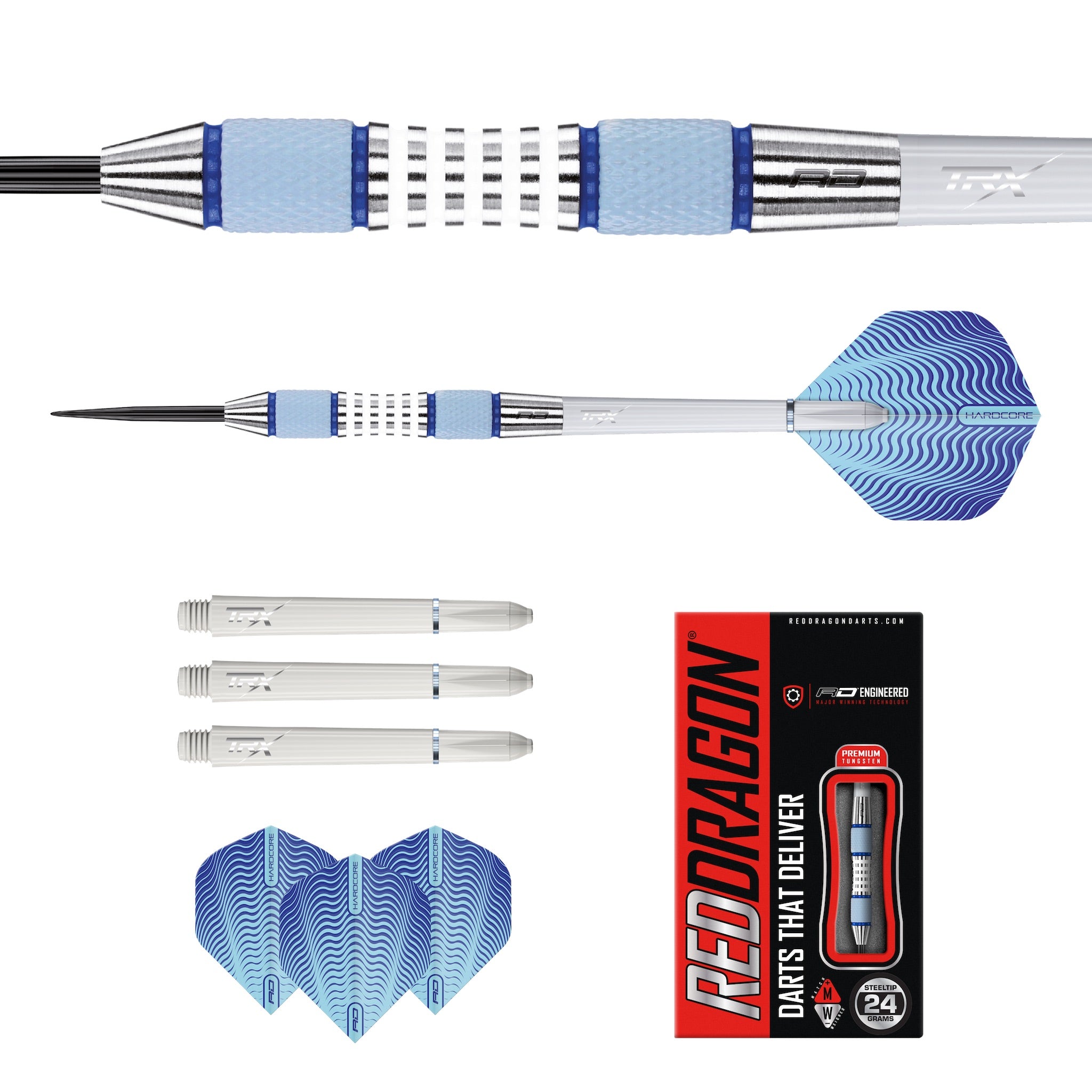 RED DRAGON - Stag Darts - 85% Tungsten - 24g