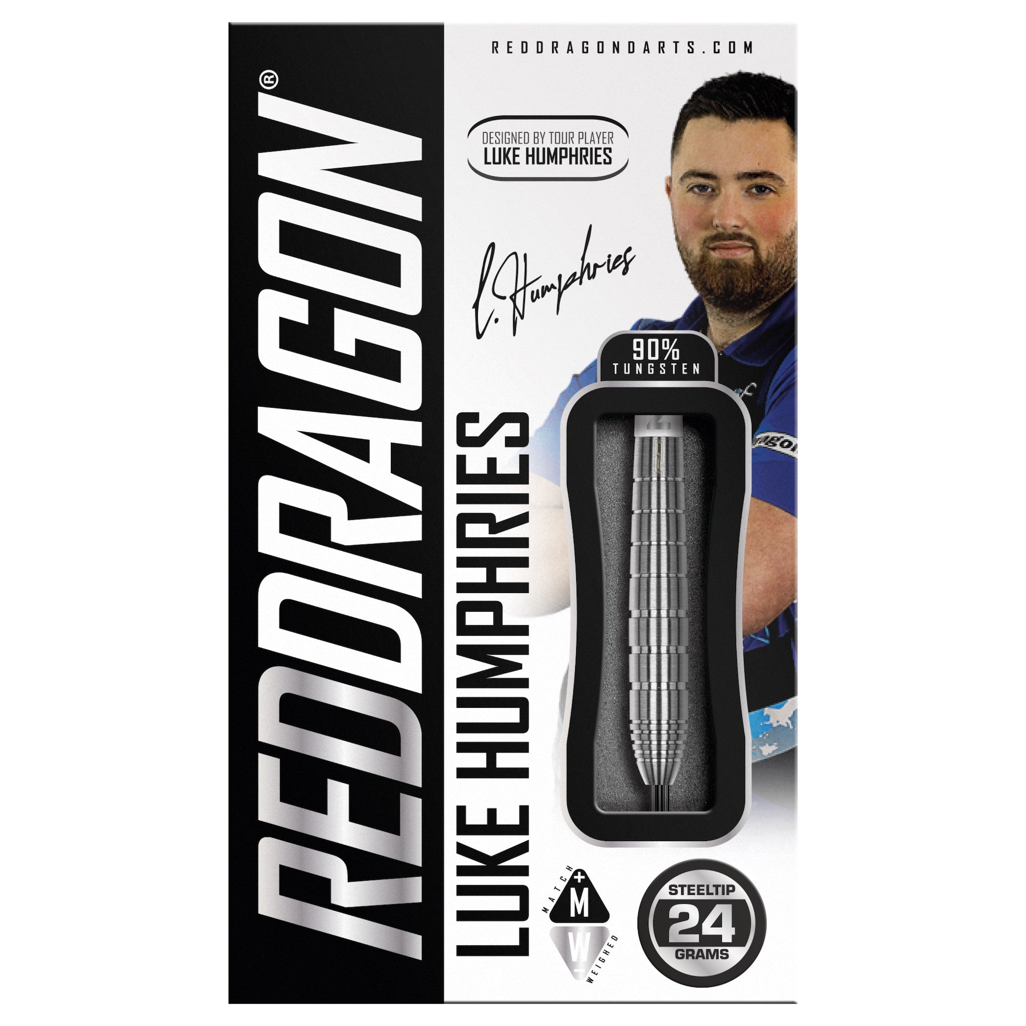 RED DRAGON - Luke Humphries TX1 Special Edition Darts - 90% Tungsten