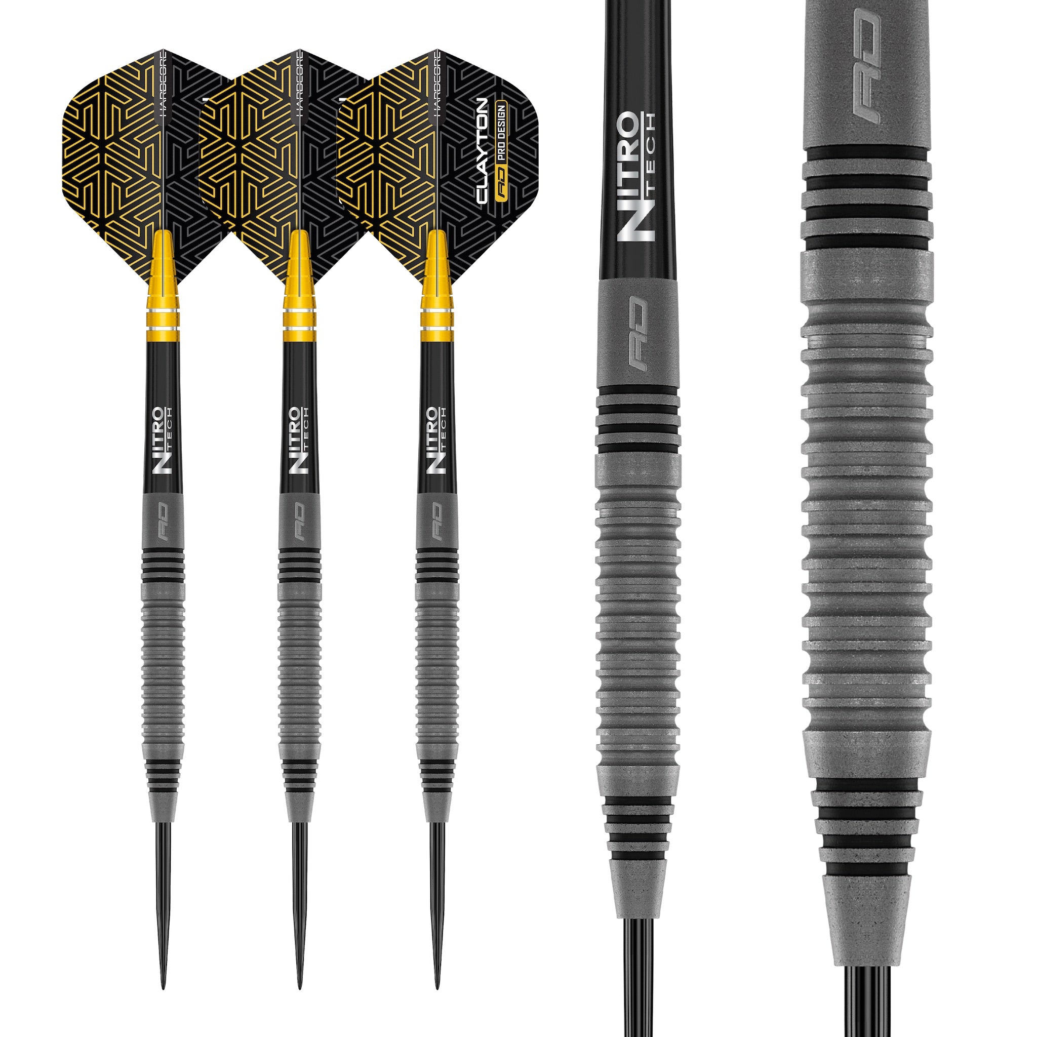 RED DRAGON - Johnny Clayton Oxide Edition Darts - 90% Tungsten - 25g